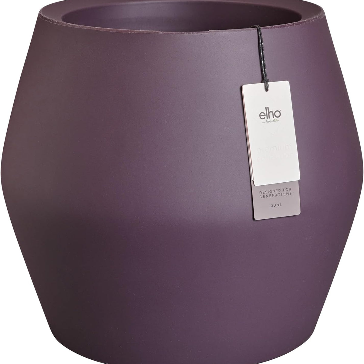 June Split 46cm Low Indoor / Outdoor Pot - Vintage Plum – Garden Store ...