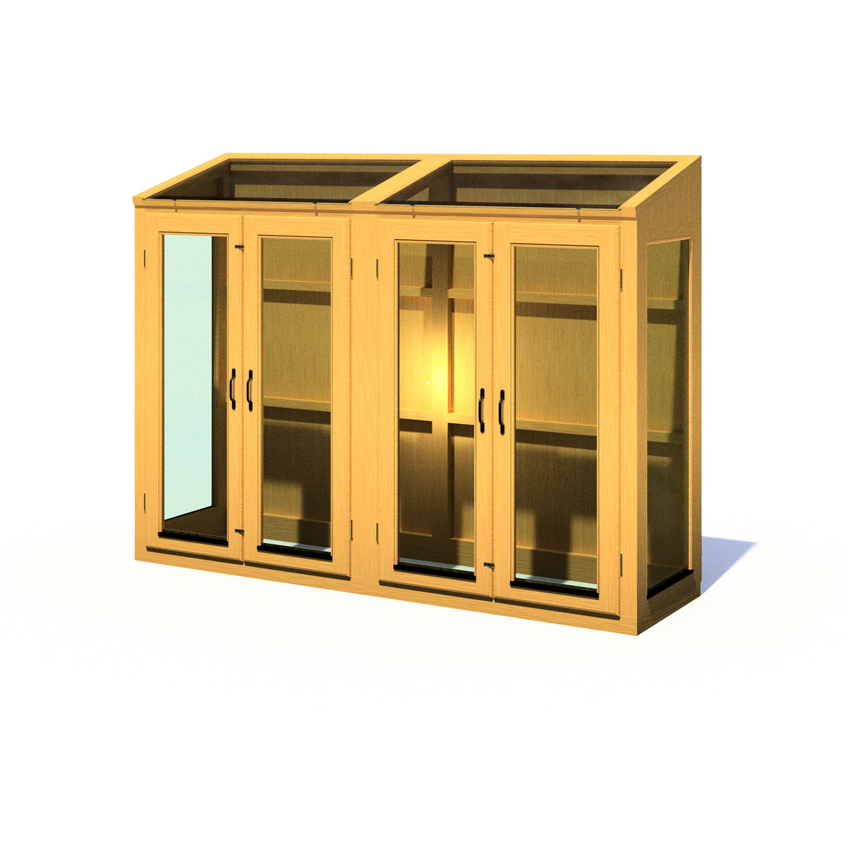 Shire Heydon 7x2 Wooden Greenhouse – Garden Store Direct