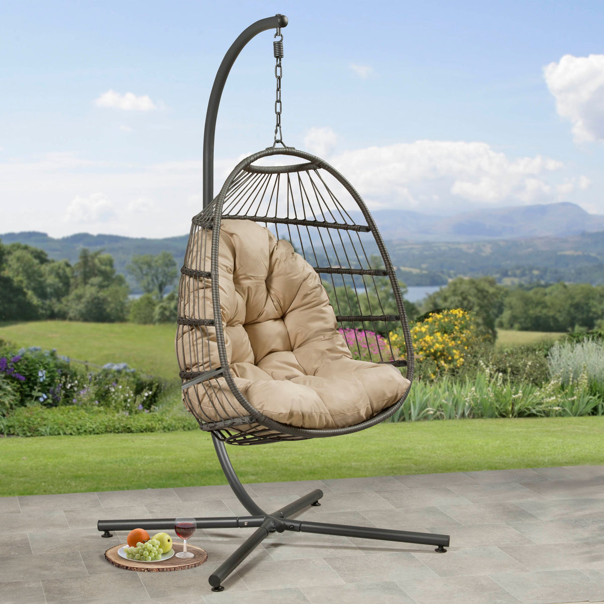 Single Folding Cocoon Chair – Garden Store Direct