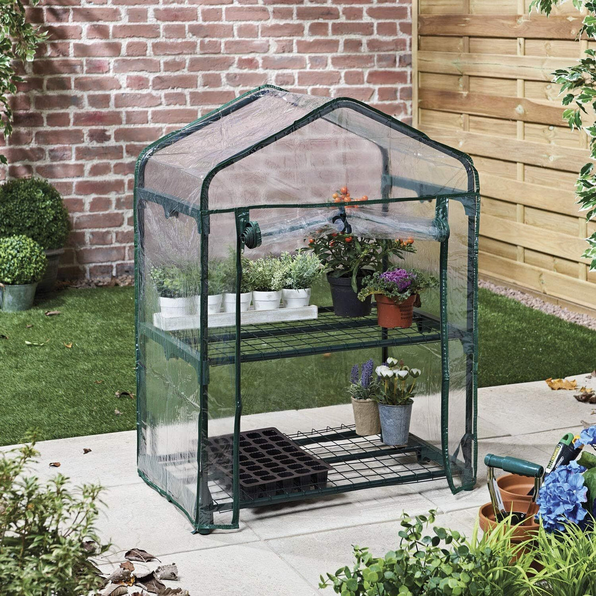 2-Tier Outdoor Garden Growhouse – Garden Store Direct